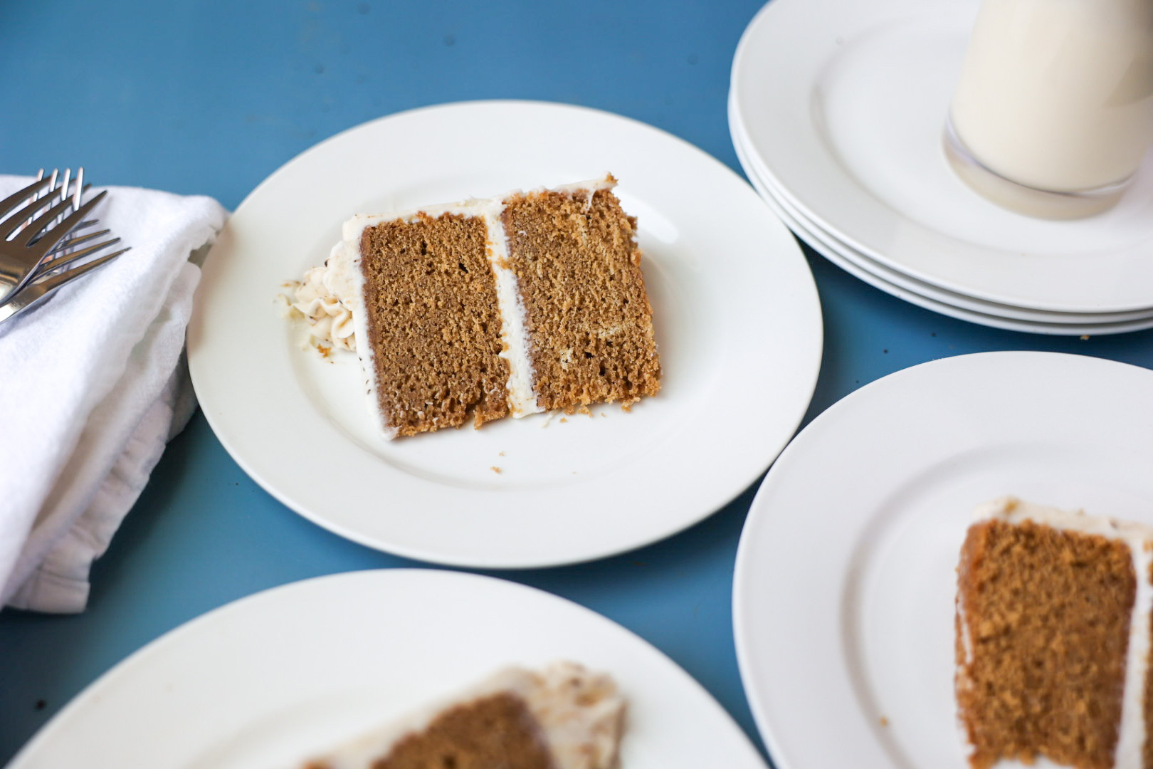 Dalgona Cake with Coffee Cream Cheese Frosting - My Blog