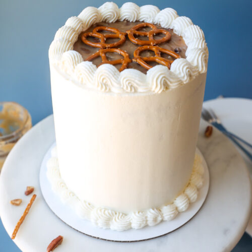 Pretzel Praline Cake - My Blog