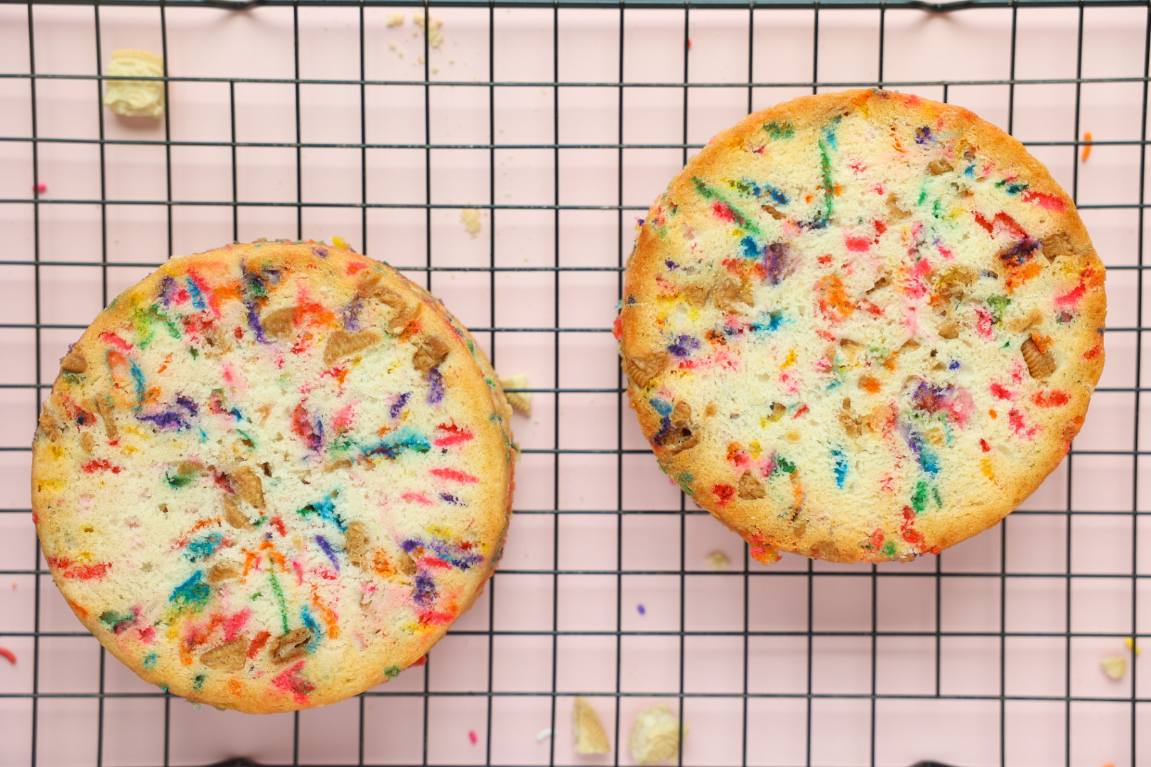 Golden Oreo Confetti Birthday Cake - My Blog