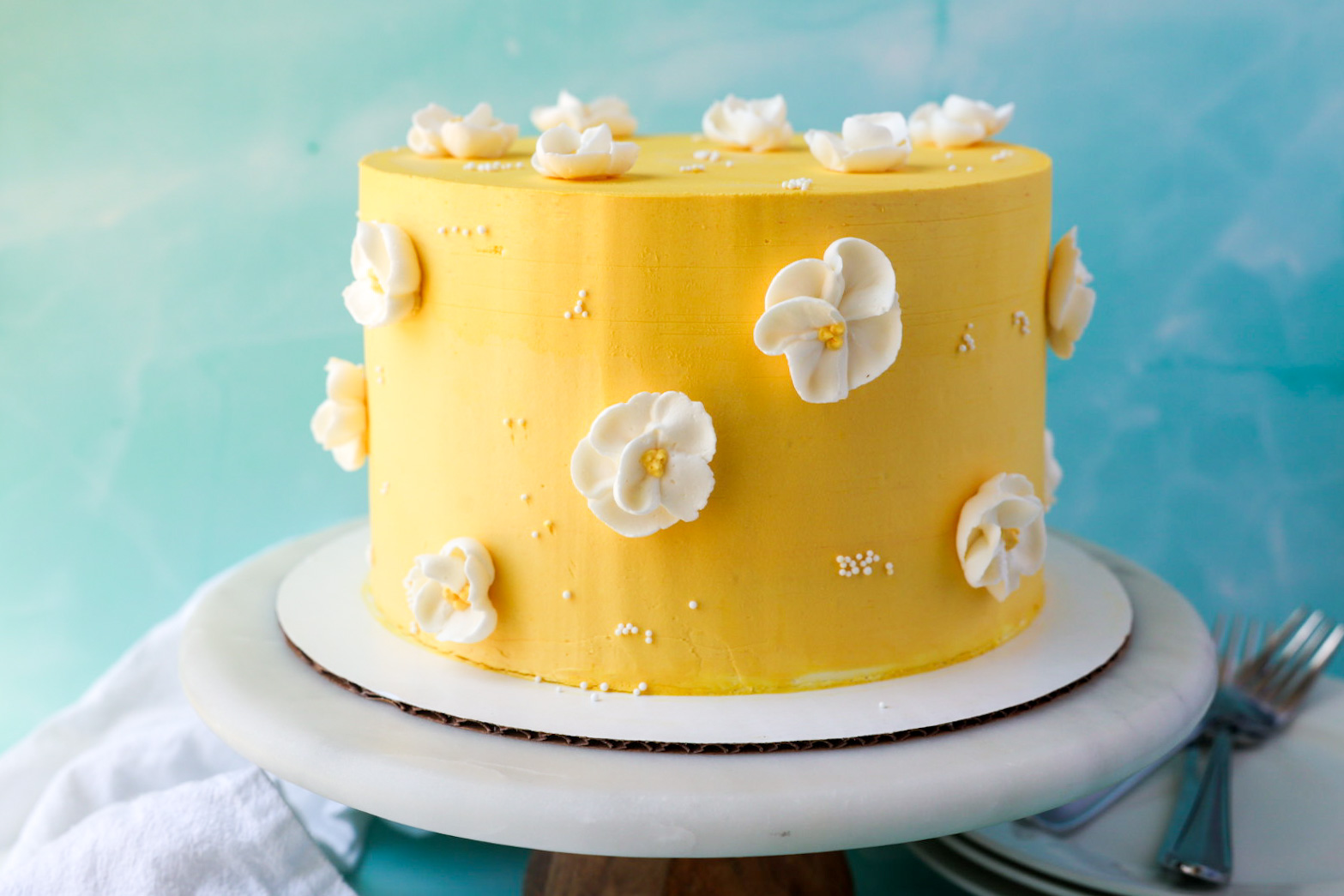 Coconut and Pineapple Curd Cake - My Blog