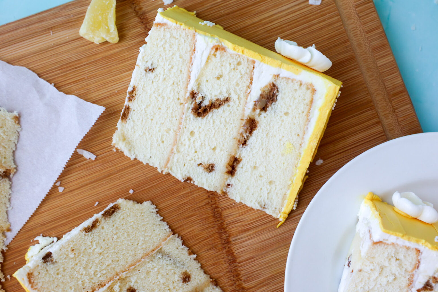 Coconut and Pineapple Curd Cake - My Blog