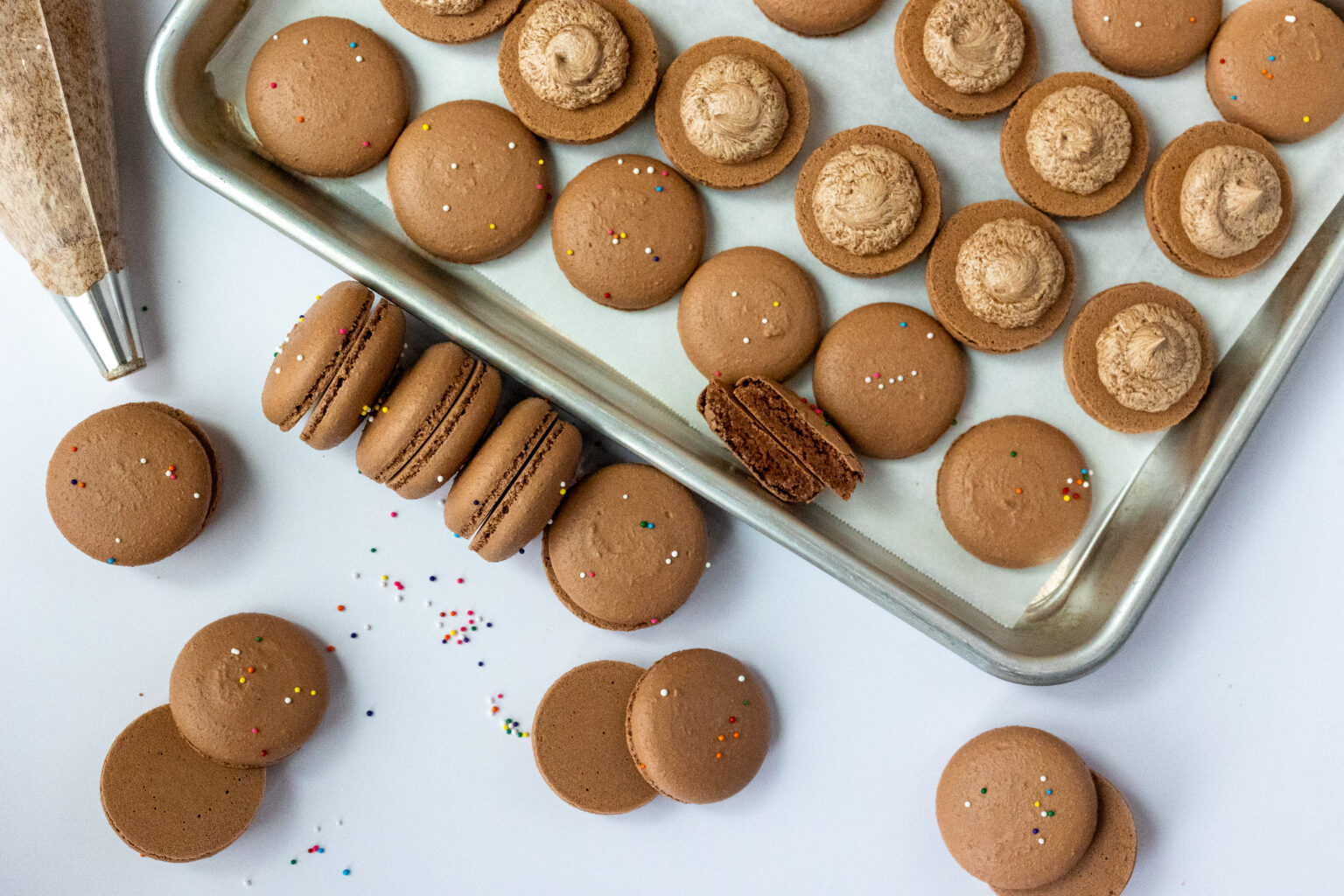 Chocolate No Rest French Macaron Shells - My Blog